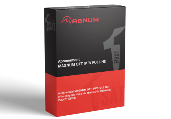 Magnum OTT IPTV 1-month subscription, channels & VODs
